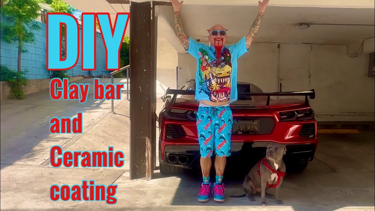 DIY clay bar and ceramics coating - YouTube