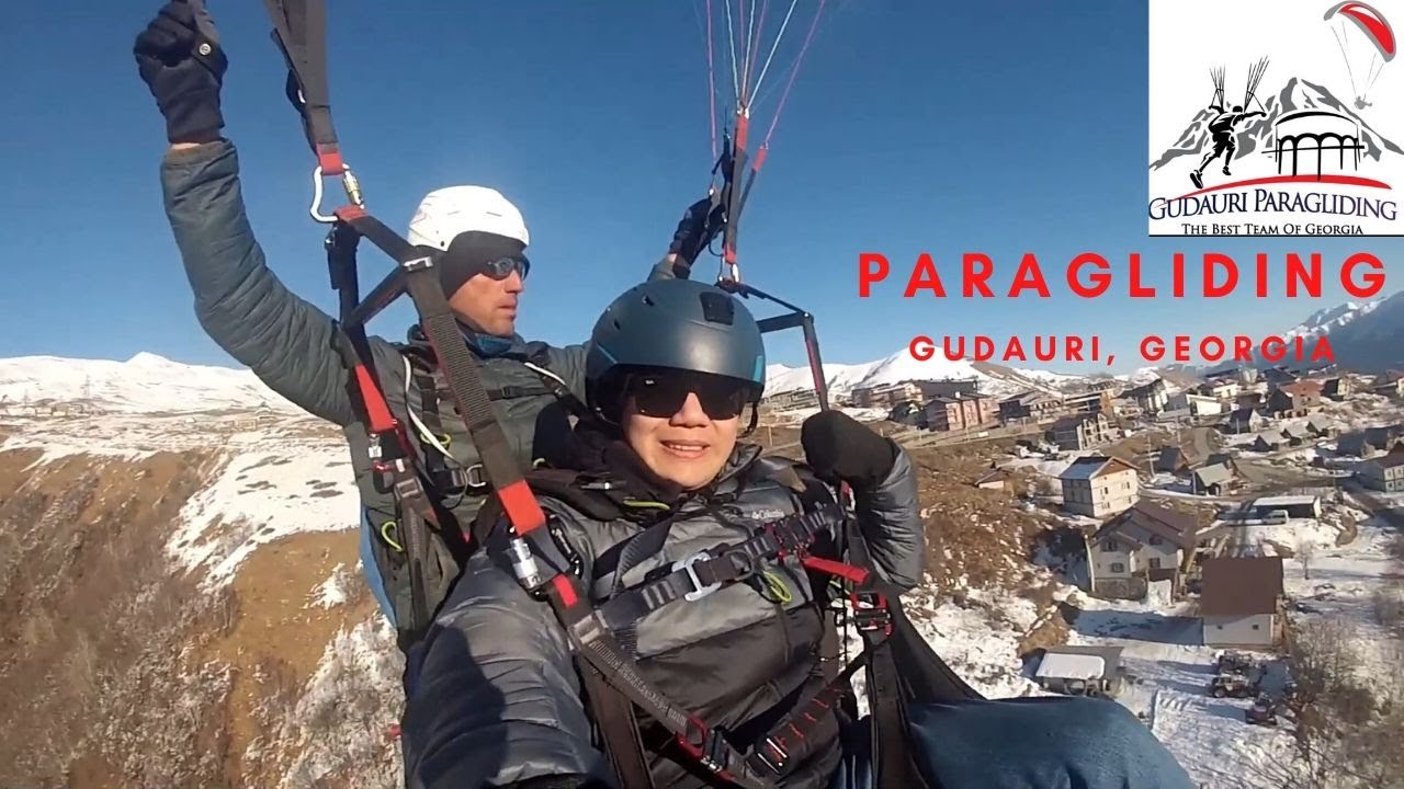 Paragliding in Gudauri, Georgia | Best Travel Experience - YouTube