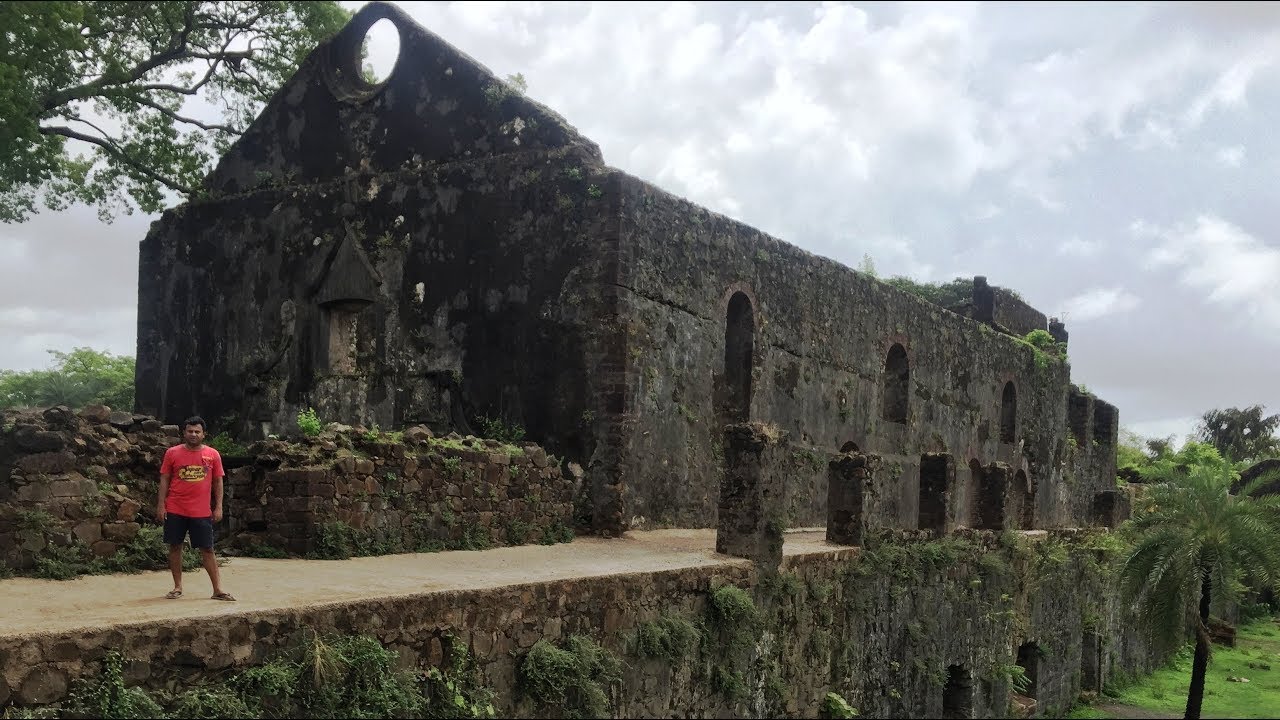Vasai (Bassein) Fort & Suruchi (Vasai) Beach - YouTube