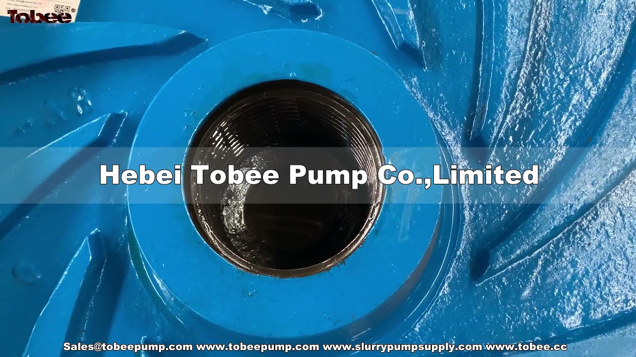 10/8G-AH slurry pump impeller G8147A05 A49 A61 - YouTube