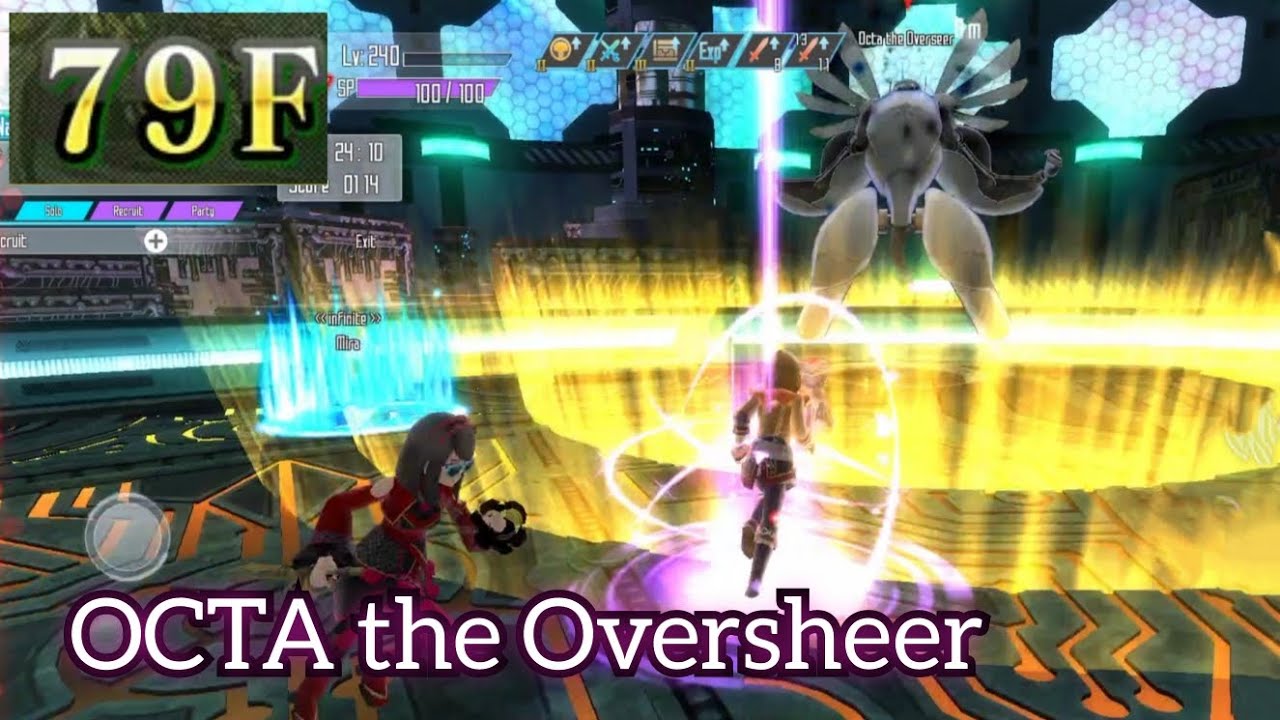 SAOIF : Floor 79 Boss Battle - Challenge OCTA the Oversheer (June 2024 ...