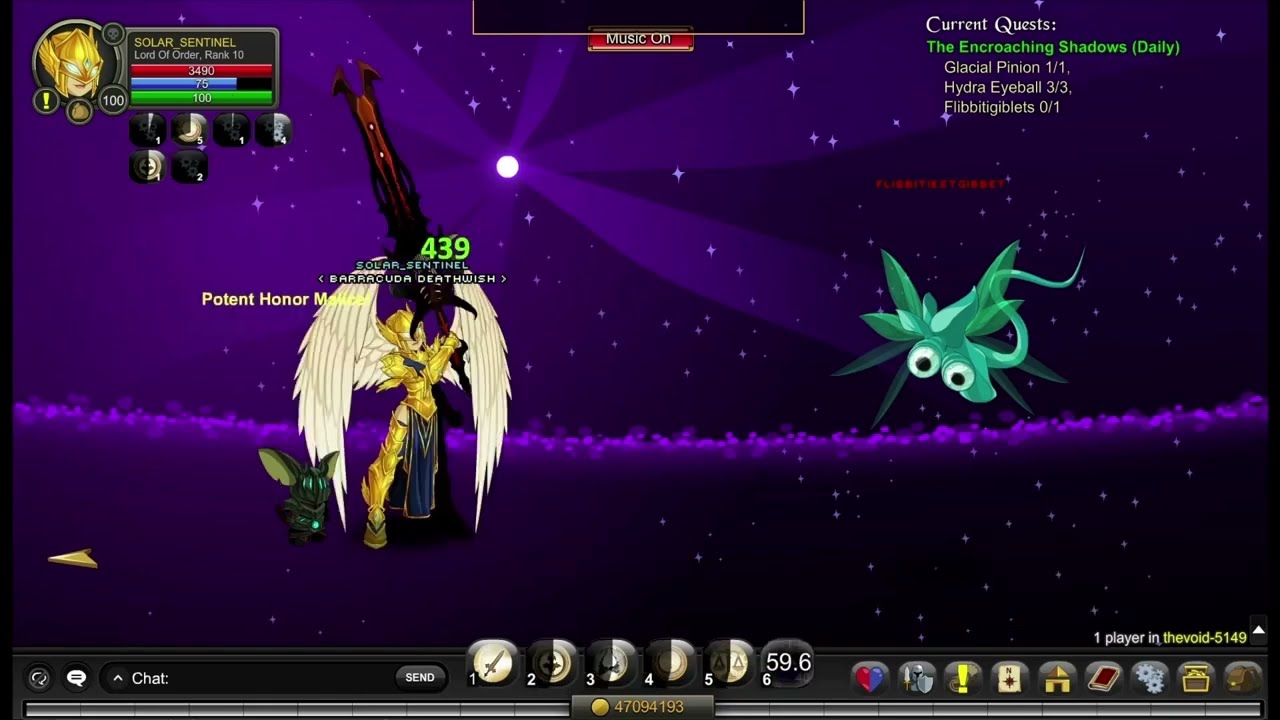 AQW - Void Aura Dailies (Solo) - YouTube