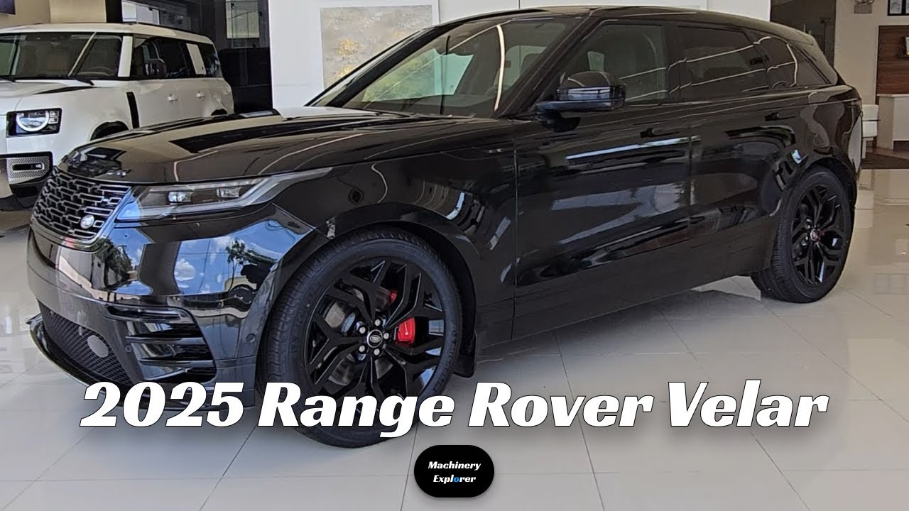 Range Rover Velar 2025 - Showroom Interior & Exterior Silent Showcase ...