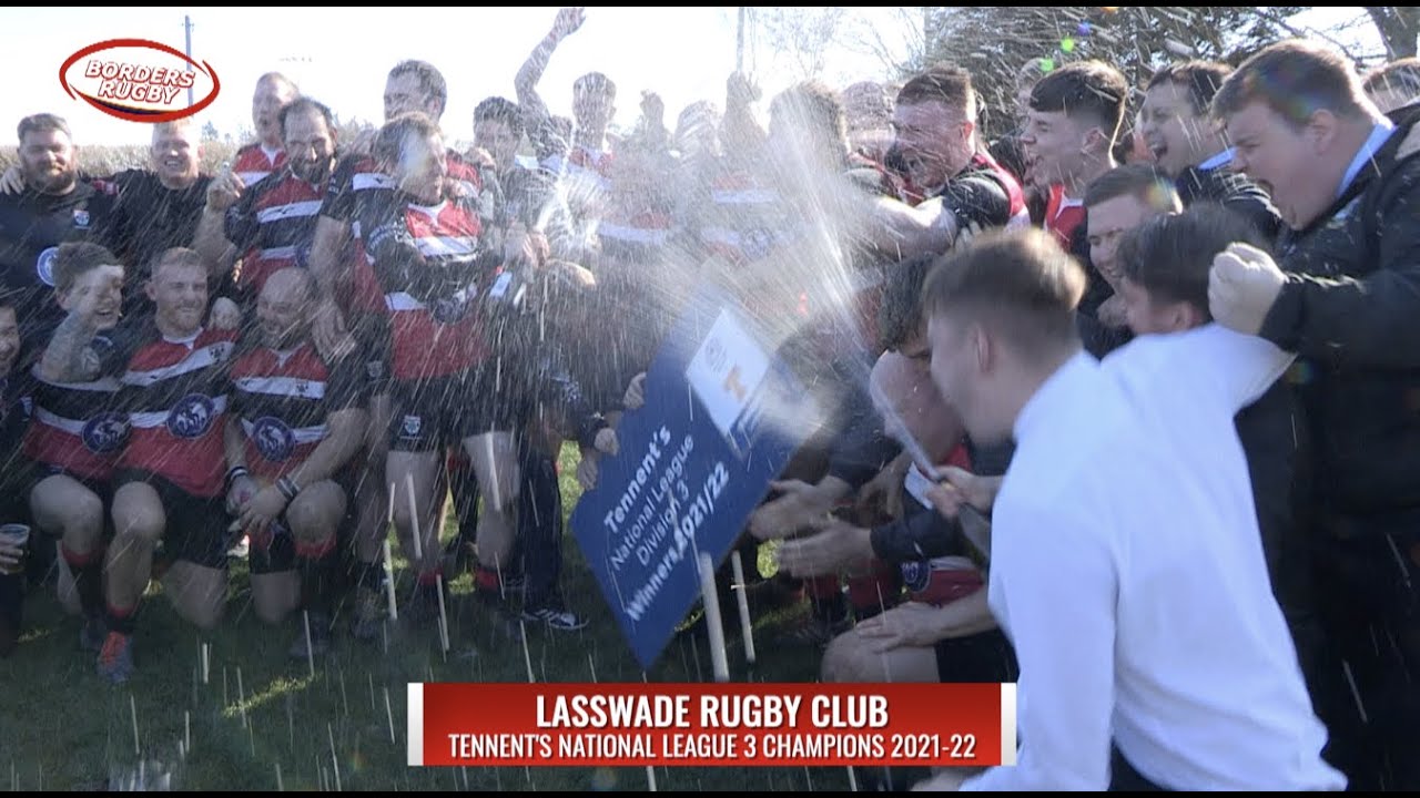 LASSWADE RUGBY CLUB PRESENTATION - NATIONAL LEAGUE 3 CHAMPIONS 2021-22 ...
