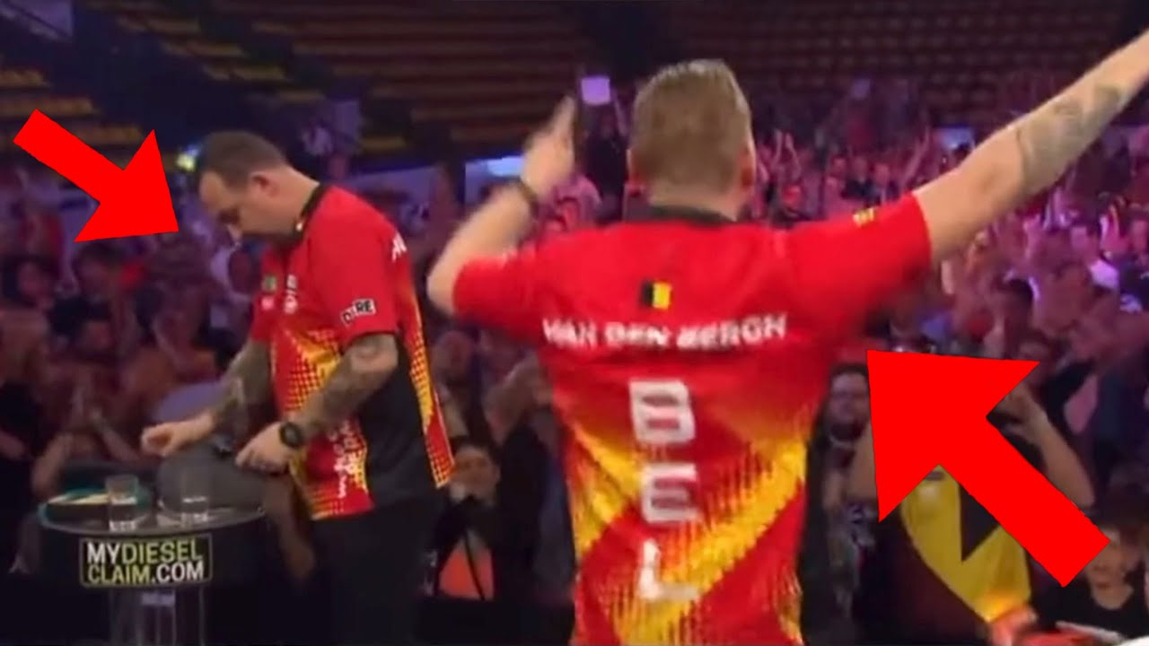 Belgium Team FIGHT – PDC Darts World Cup - YouTube