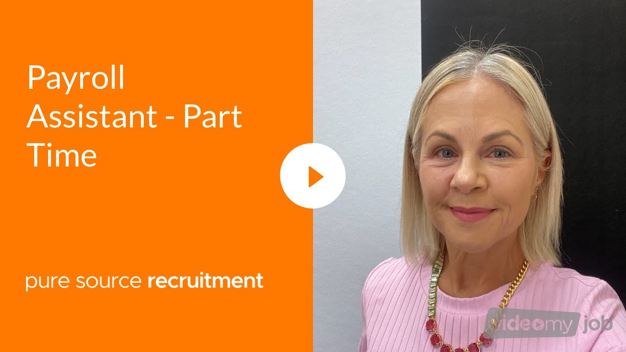 Payroll Assistant - Part Time - YouTube