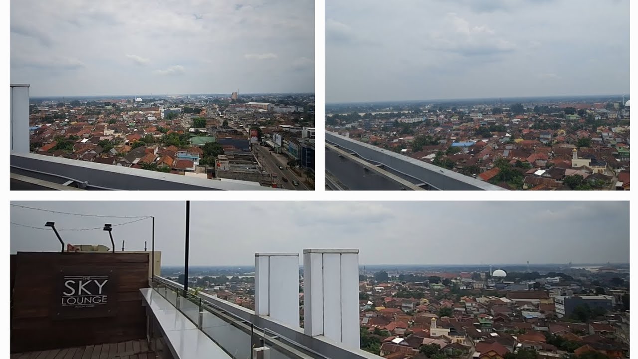 View from 12th floor, The Sky Lounge Aston Jambi - YouTube