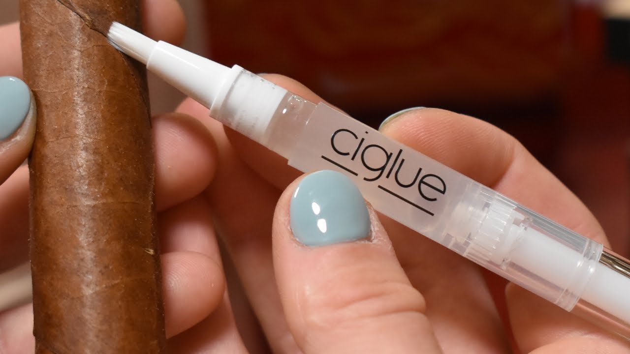 Ciglue - Cigar Glue, with a Twist - YouTube