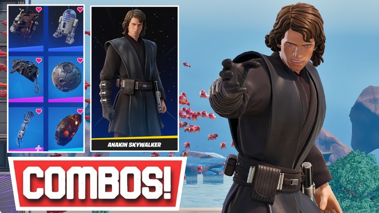 *NEW* BEST ANAKIN SKYWALKER SKIN COMBOS [STAR WARS]! | Fortnite - YouTube