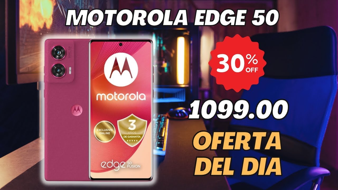 Motorola Edge 50 Fusion | Mejor Smartphone de la Marca - YouTube