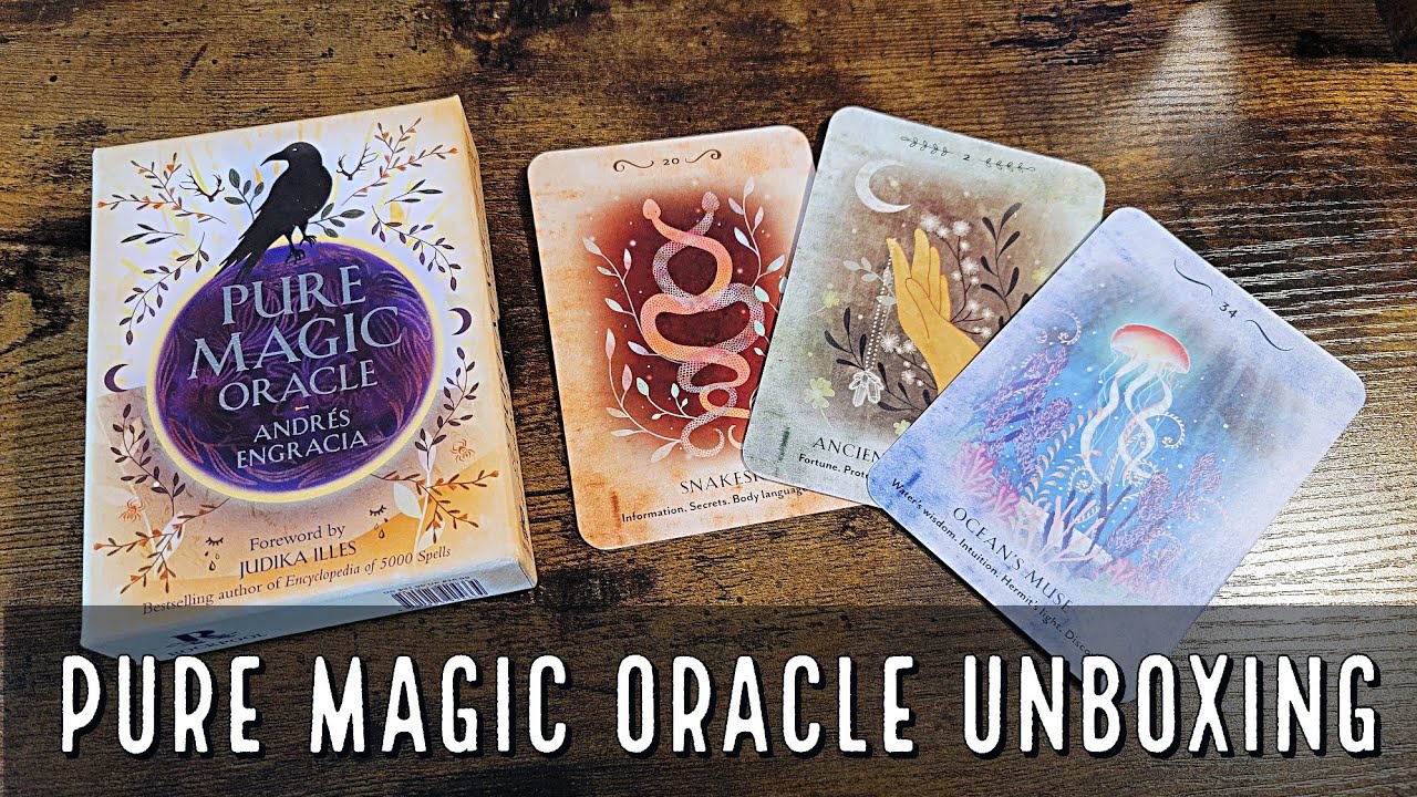 Pure Magic Oracle | Unboxing and Flip Through - YouTube