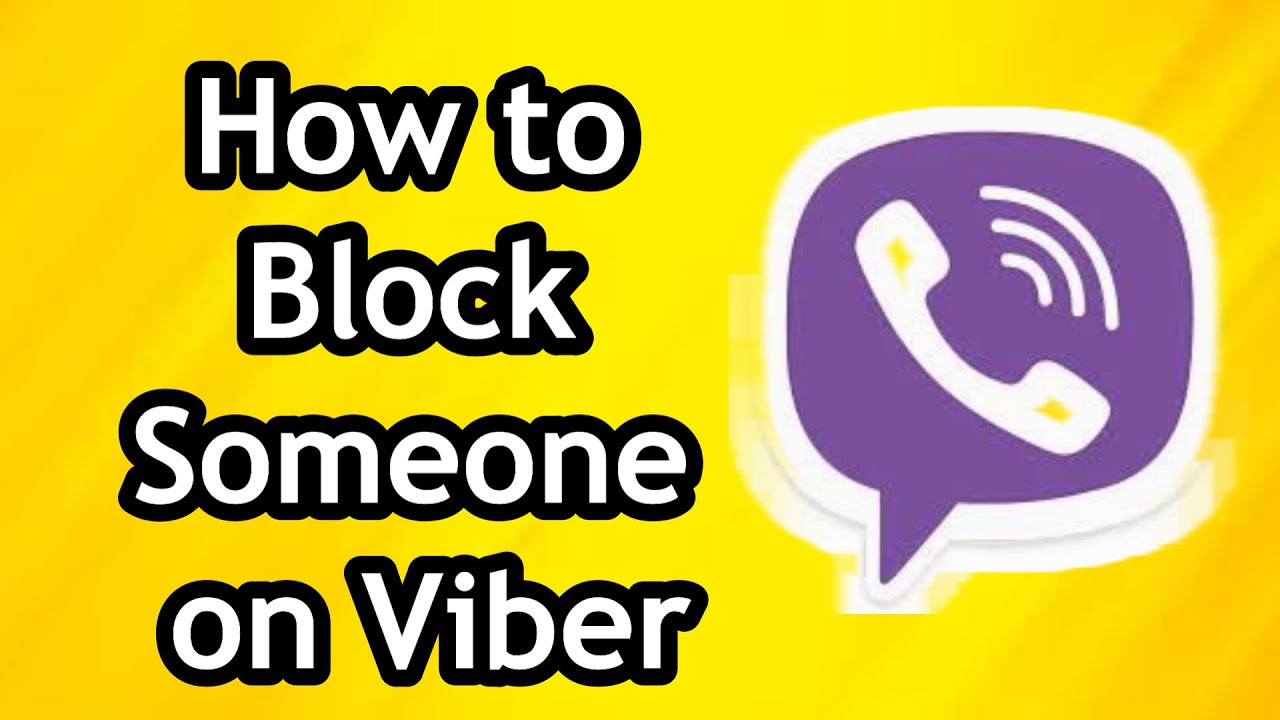 How to Block Someone on Viber - YouTube