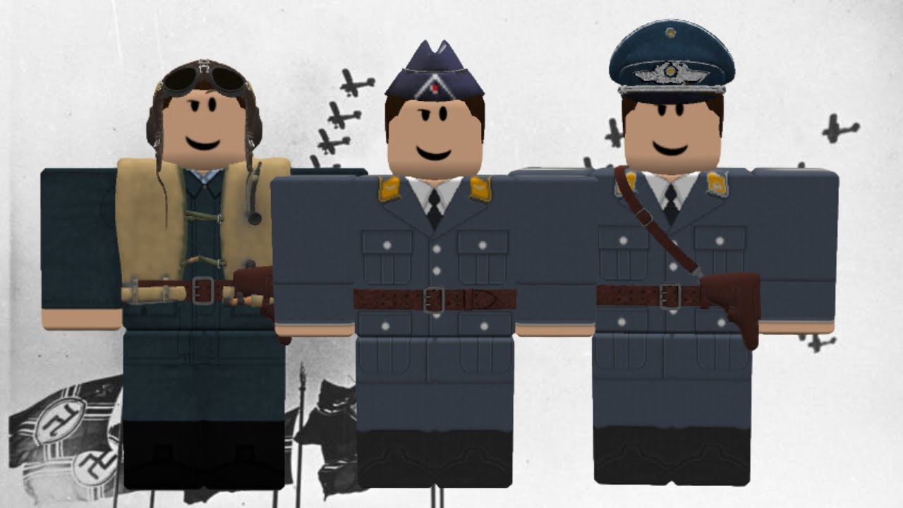 How to make a bunch of WW2 Luftwaffe uniforms on Roblox. | Roblox Avatar Tutorials - YouTube