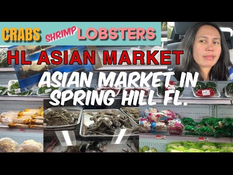 Asian Market In Spring Hill Florida || HL Asian Market - Live Seafood ...