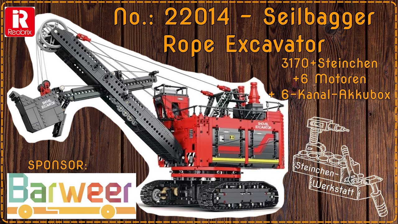 Der Bagger wird direkt verschrottet... | Reobrix | 22014 | Rope ...