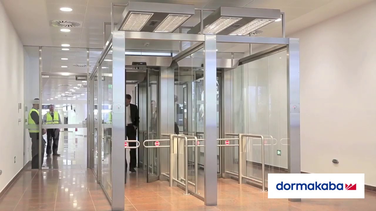 Sistemi di interblocco per aeroporti dormakaba Orthos PIL-M02 - YouTube