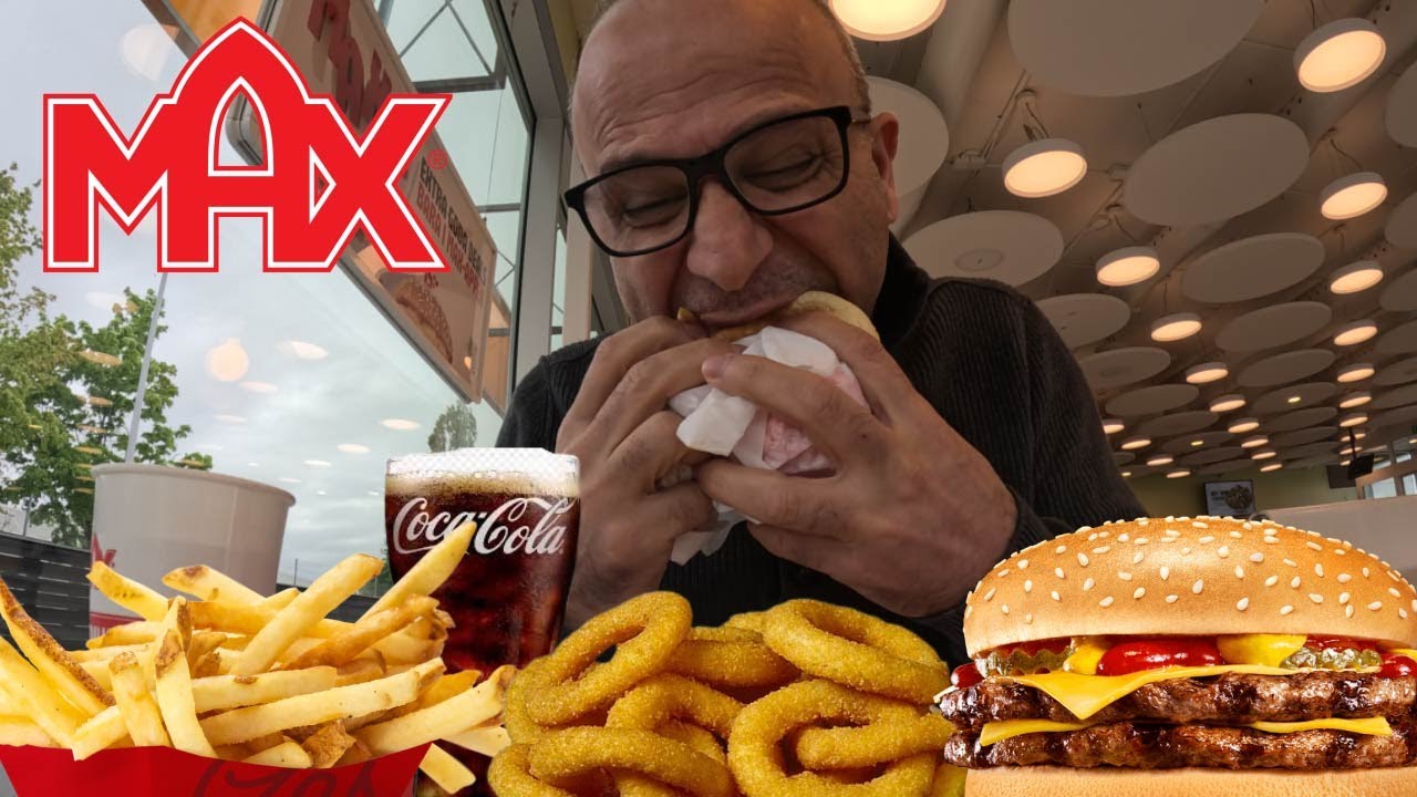 Sweden, MAX Double Cheeseburger Frisco Cheese ’n’ Jalapeño Limited ...