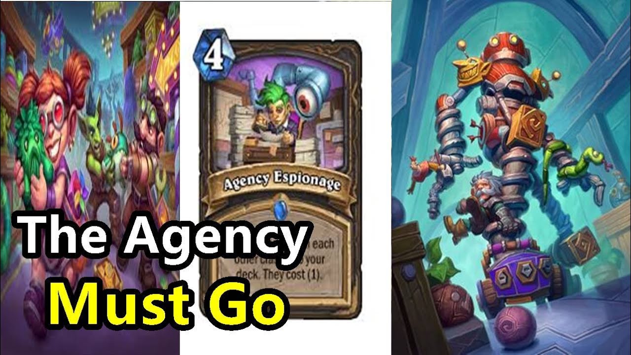 I Built a Deck Around the NEW Agency Espionage Card - YouTube