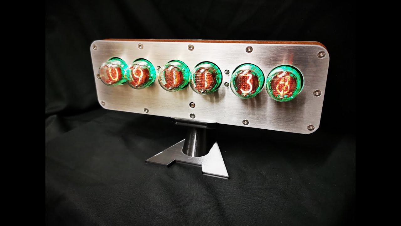 The 'Classic Six' Nixie Clock - YouTube