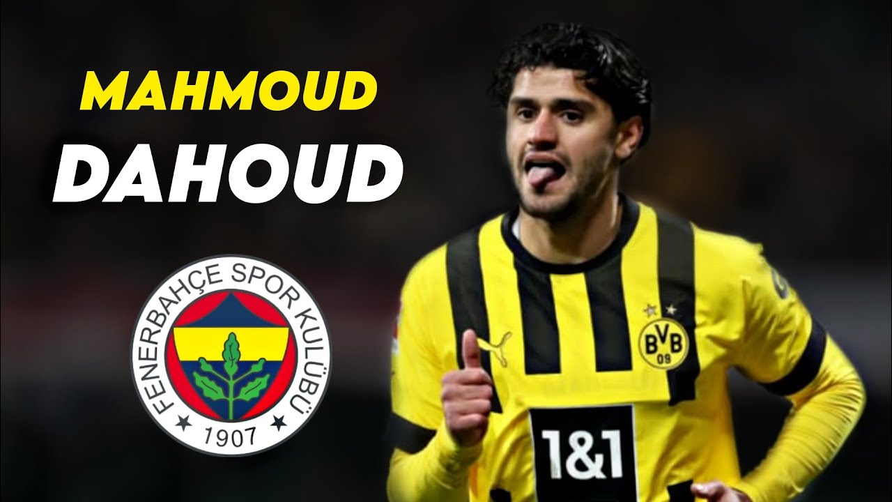 Mahmoud Dahoud Skills | Welcome To Fenerbahçe? | Amazing Passes & Goals ...