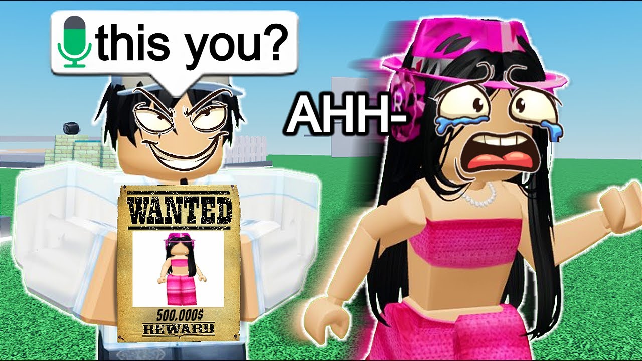 WANTED Poster TROLLING In Roblox VOICE CHAT! - YouTube