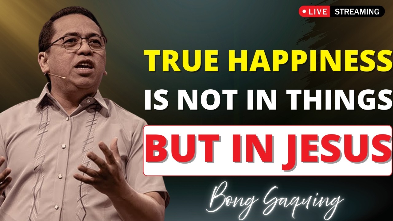 STOP COVETING & FIND TRUE CONTENTMENT IN CHRIST | Bong Saquing Sermon ...