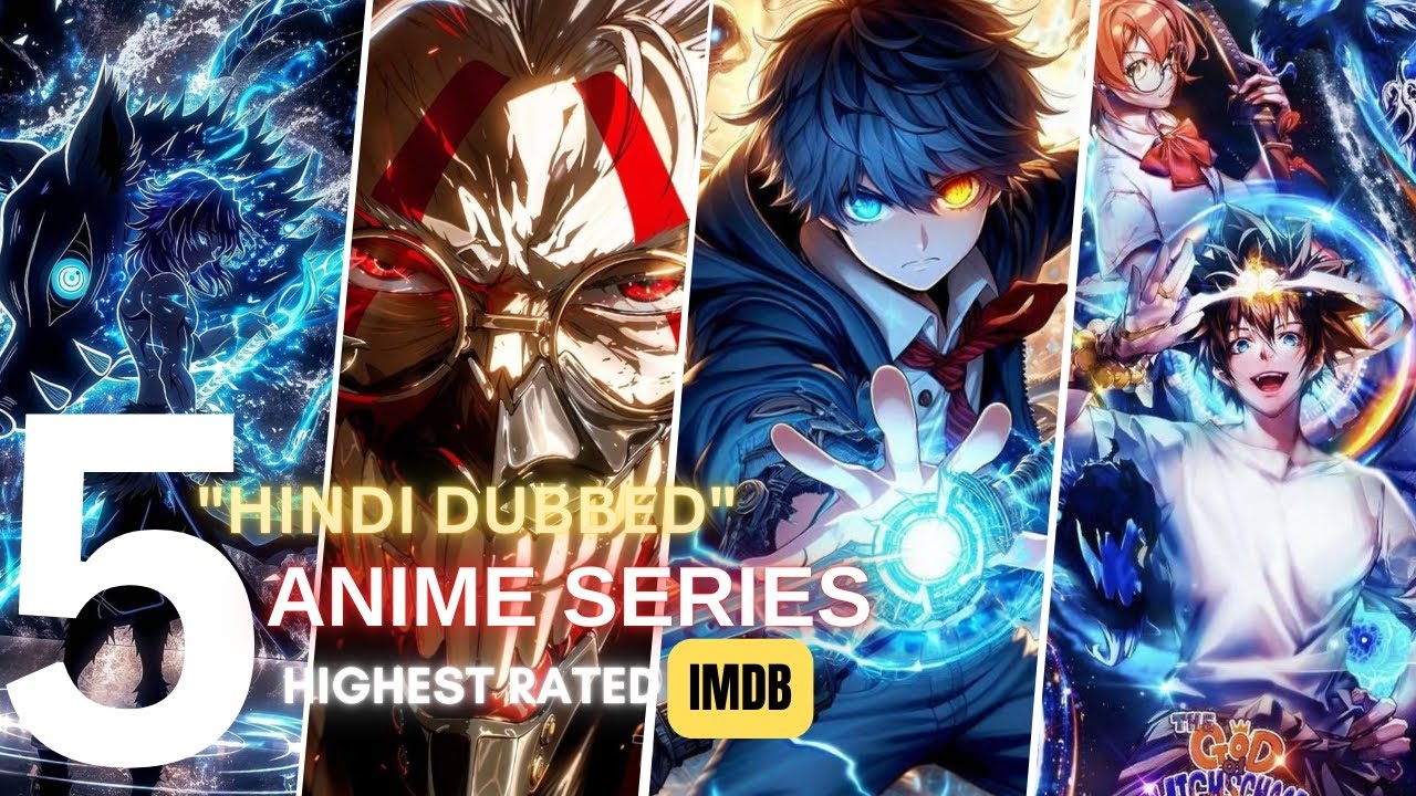 Top 5 Best Magical Fantasy Anime Web Series In Hindi Dubbed | Over ...