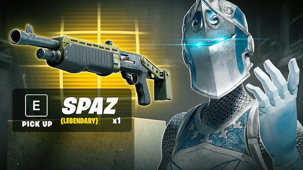 The Spaz Shotgun RETURNS To Fortnite! - YouTube
