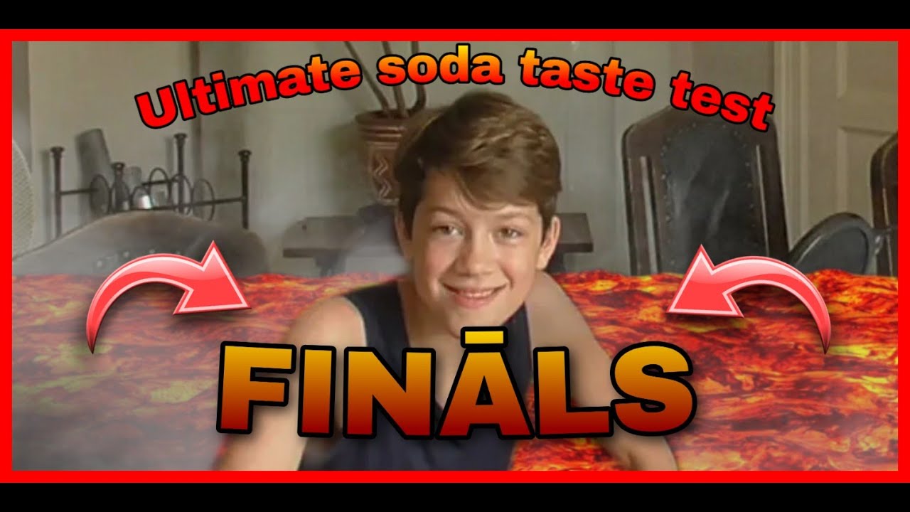 THE ULTIMATE SODA TASTE TEST FINĀLS - YouTube