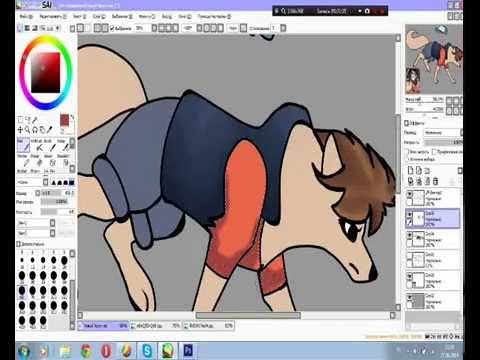 speedpaint #1 wolf Dipper - YouTube