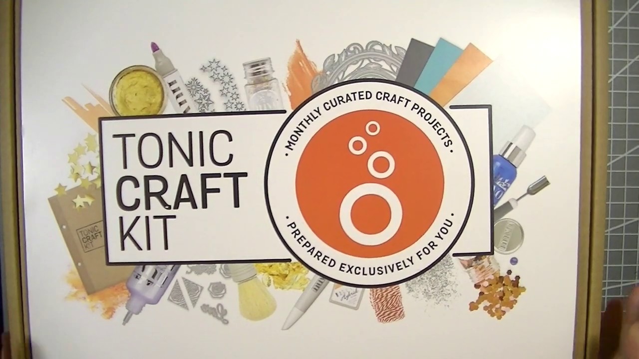 Tonic Studio Craft Kit No 33 Unboxing - YouTube