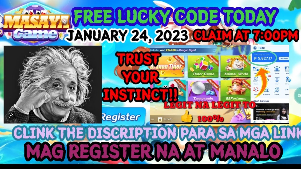 MASAYA GAME FREE LUCKY CODE TODAY JANUARY 24, 2023 - CLAIM AT EXACTLY 7:00 PM - YouTube