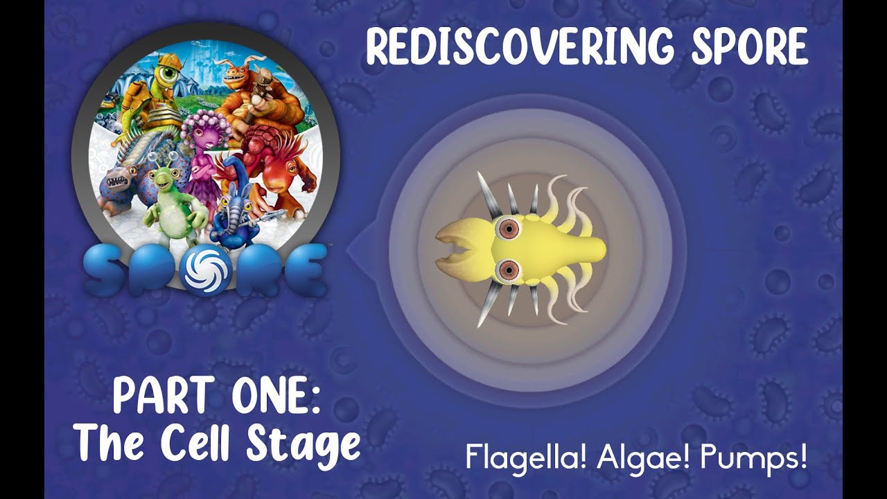 This Game is Amazing! - Rediscovering Spore - The Cell Stage - YouTube