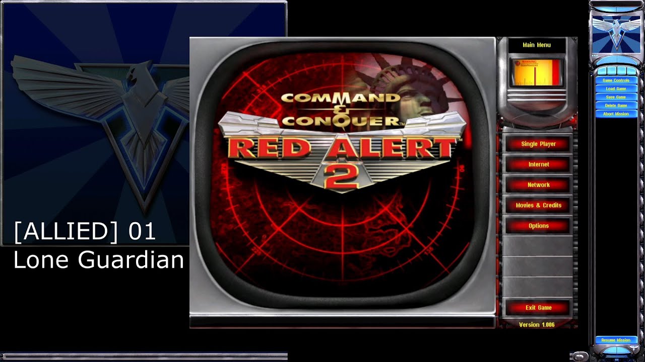 Red Alert 2 Allied 1 Lone Guardian 👓 - YouTube