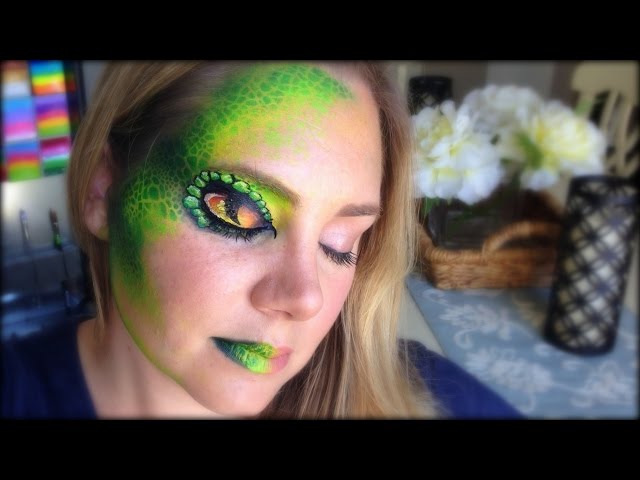 Snake Skin Face Paint