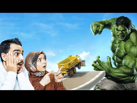 ARABA VS HULK !! 😱 Teardown Mods