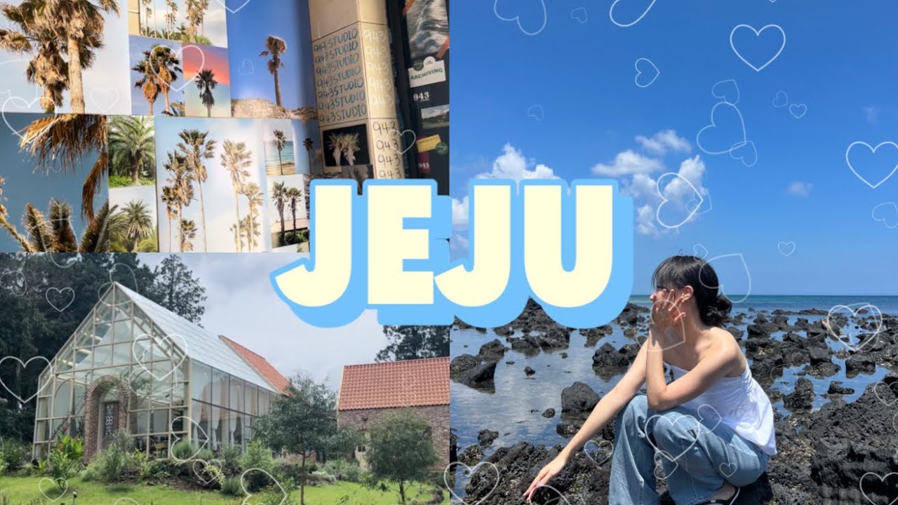 Vlog 여름휴가로 떠난 제주🌴 혼자인듯 혼자아닌 혼자같은 제주여행 제주 카페와 소품샵 투어 완벽한 여름휴가