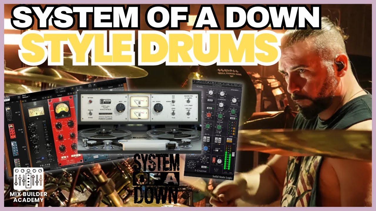 How to Get THE TOXICTY SOAD Drum Sound - YouTube
