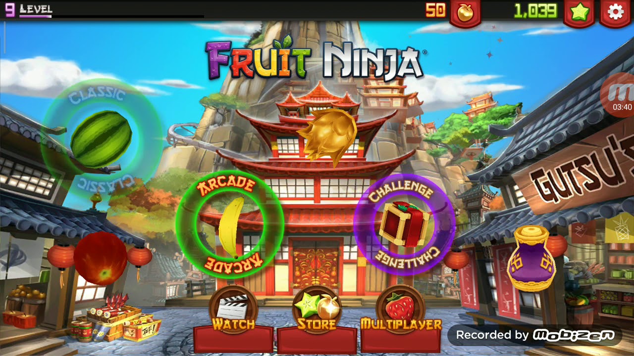 FRUIT NINJA EP5;PLAYING SOME OF THE GAME MODES - YouTube