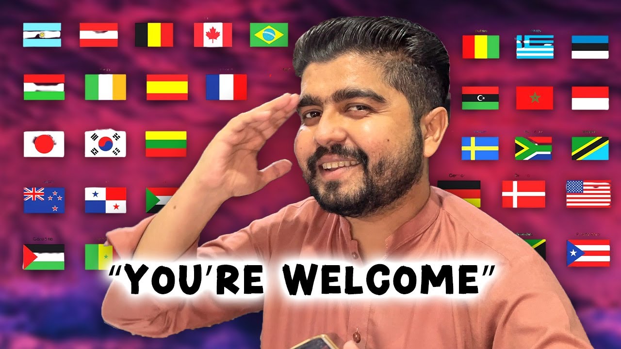 ASMR Whispering "You’re Welcome" in 60 Languages - Can You Hear Yours ...