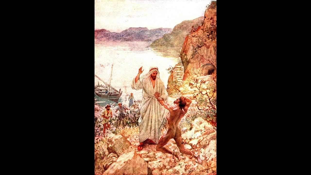 TEMA-51 Los dos endemoniados gerasenos. (Mt 8,28-34; Mc 5,1-20; Lc 8,26 ...