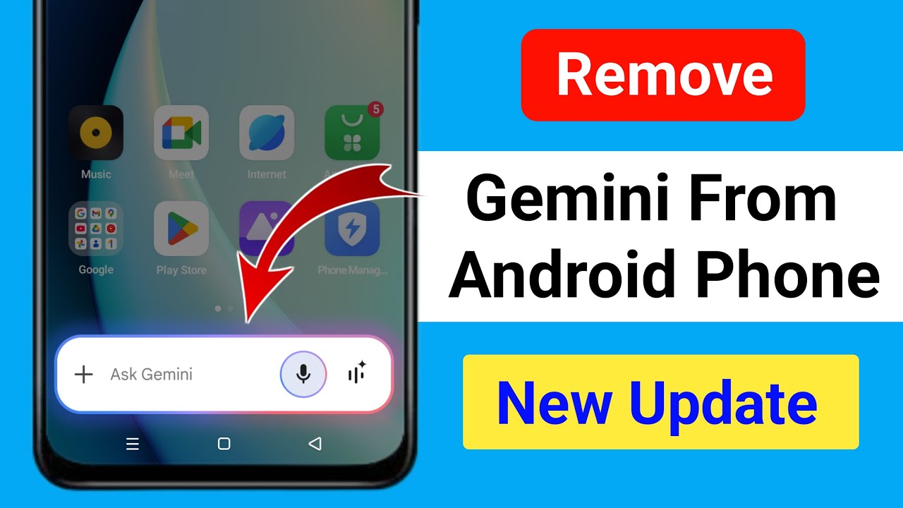 How to Remove Gemini From Your Android Phone (2025 New Update) || Turn ...