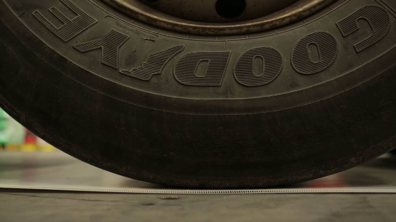 Proplex FR HD being driven over by a 44t truck - YouTube