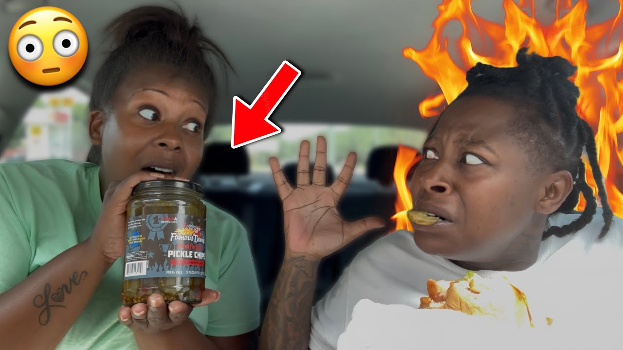 WORLDS HOTTEST PICKLE PRANK ON MY WIFE!! 🥵 - YouTube