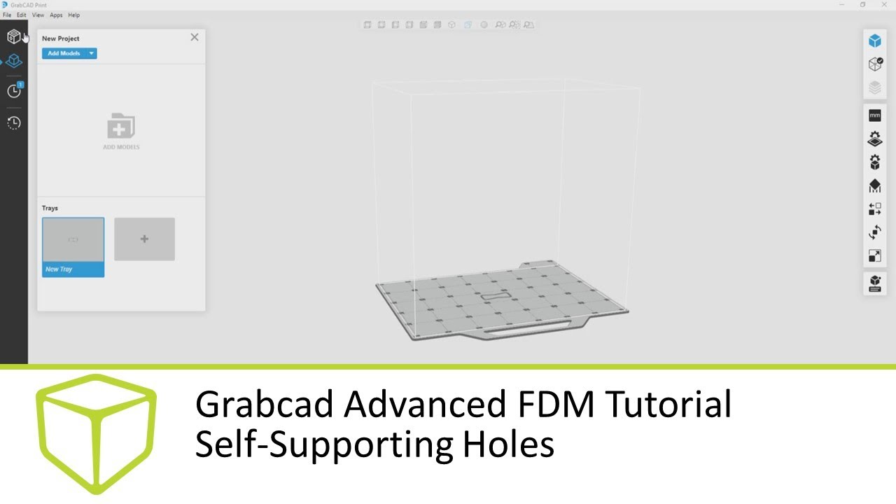 Grabcad Advanced FDM Tutorial - Self Supporting Holes - YouTube