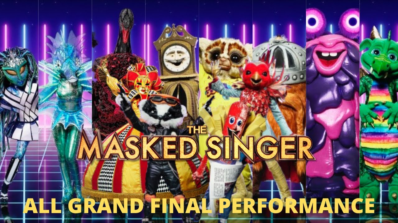 All Grand Final Performances!! | The Masked Singer UK Ep.8 - YouTube