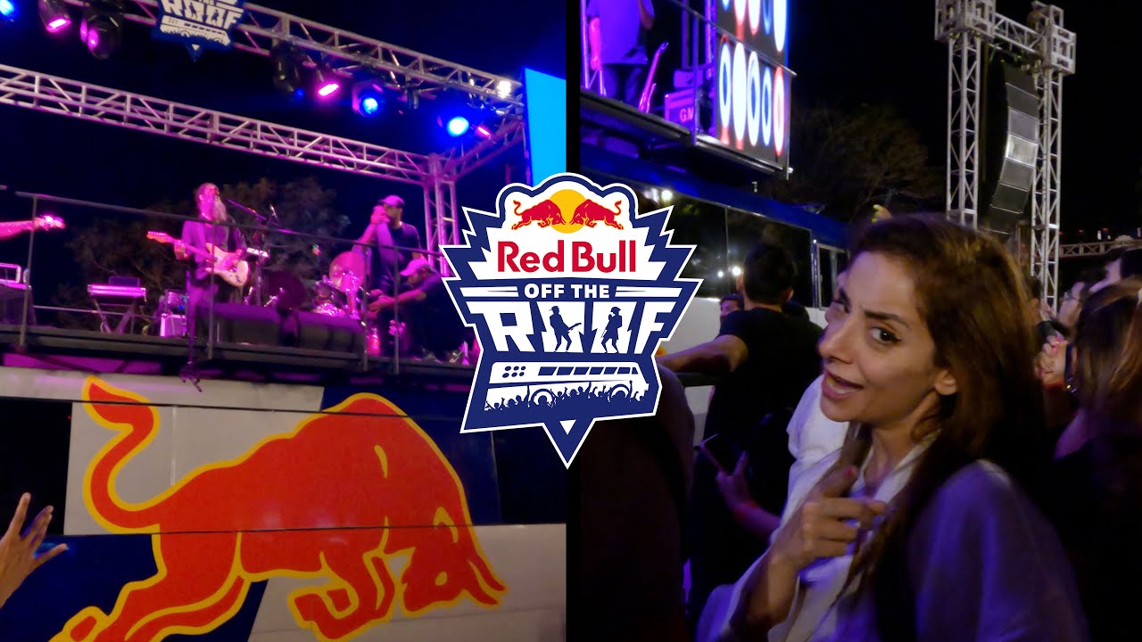Red bull OFF THE ROOF - Concert - YouTube