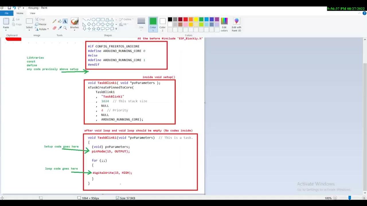 esp32 and RTOS - YouTube