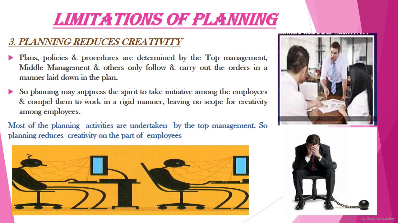 Class XII Business Studies Chapter 4 Planning Limitations of Planning ...