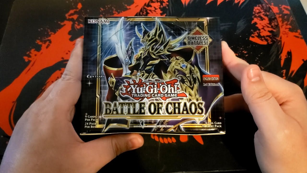 Yu-Gi-Oh! Battle of Chaos Booster Box Opening - YouTube